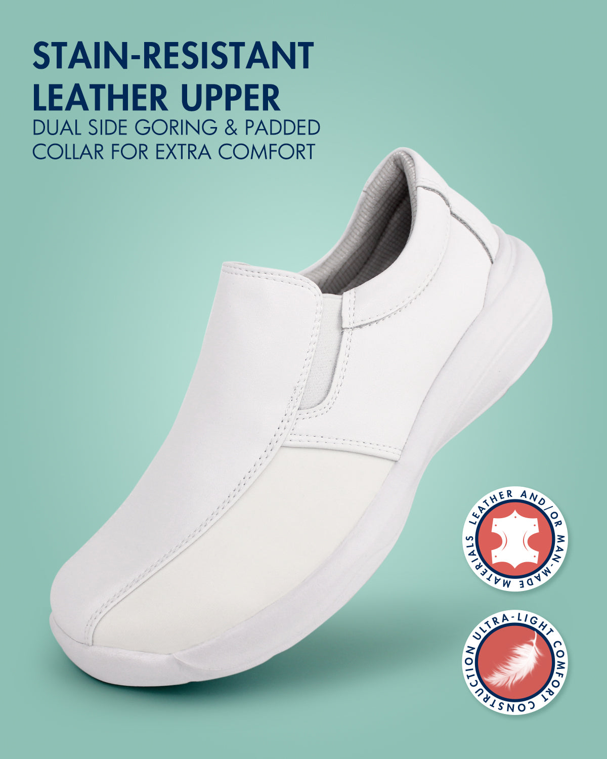 Hawkwell Pro Women's Orthotic Shoes - Havil White