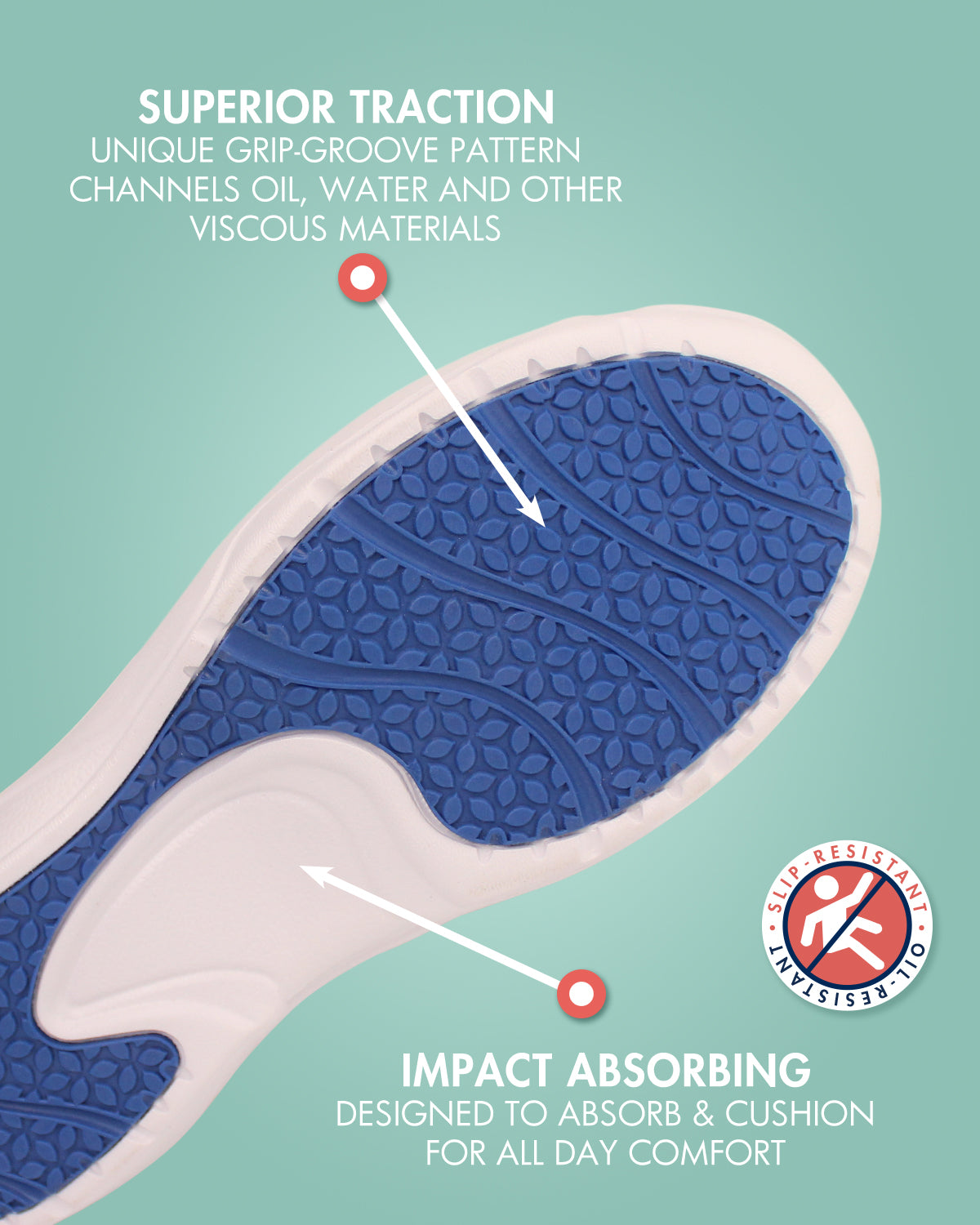 Hawkwell Pro Women's Orthotic Shoes - Havil White